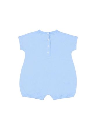Balmain Cotton Two-Piece Set Bodysuit - Blue