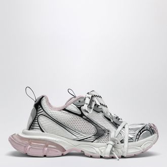 Balenciaga 3XL Gel Clearsole Damen-Sneaker in Wei&szlig;/Rosa/Schwarz