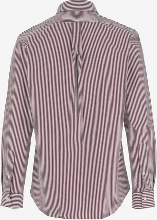Polo Ralph Lauren Striped Stretch Cotton Shirt - Red