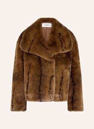 BA&SH Ba&Sh Kunstfell-Jacke Foxy braun