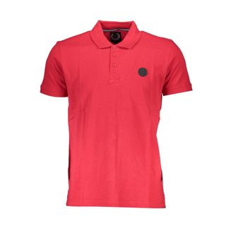 Gian Marco Venturi Gianmarco Venturi Rosso Baumwoll Herren Polo