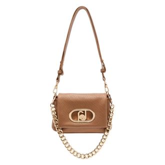 Liu Jo Puffy Schultertasche mit Magnetverschluss - - Bags - Damen - Beige - ONE SIZE
