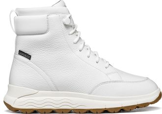 Geox Schn&uuml;rschuhe Geox D Spherica 4X4 B Abx D6626B 4611 C1000 Wei&szlig;