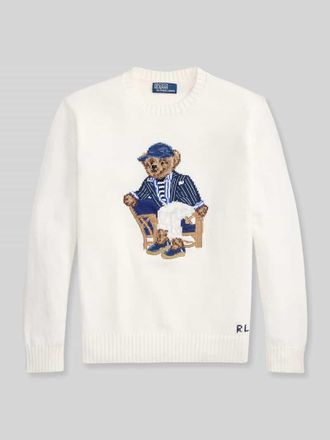 Polo Ralph Lauren Regular Fit Pullover mit Polo-Bear-Stitching