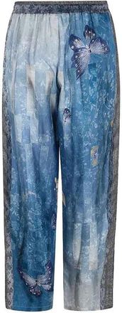 Pierre-Louis Mascia Pantalons D&eacute;contract&eacute;s - Bleu Clair