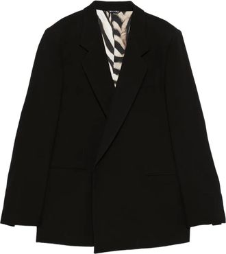 ERALDO blazer à simple boutonnage - Noir