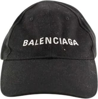 Balenciaga Casquette Pre-owned - Femme - Pre-owned - Noir - Taille: ONE Size