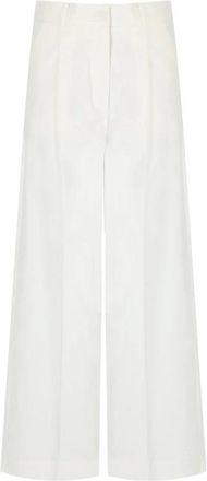 Max Mara Femme, Pantalons, Blanc, Taille: 40 FR Bellico Pantalons