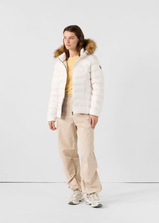 Jott Doudoune &agrave; capuche Grand Froid Blanc Luxe - Taille XL