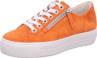 Paul Green Sneaker 5406-005, Rauleder, Orange, Damen EU 9/43