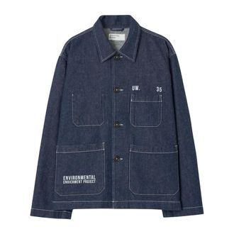 Universal Works Ives Jacket - Homme - Vestes - Bleu - Taille: XL