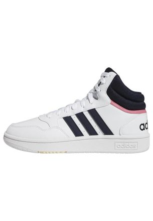 adidas Damen Hoops 3.0 Mid Classic Shoes, Cloud White/Legend Ink/Cloud White, 36 2/3 EU