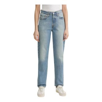 Levi's 501 Crop - - Jeans - Damen - Blau - W29 L28