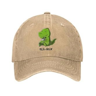 Generic Casquette de Baseball d&eacute;contract&eacute;e Tea Rex Style Camionneur Chasse aux Dinosaures Camping Protection Solaire Unisexe Tendance ann&eacute;es 2000 Cadeaux pour