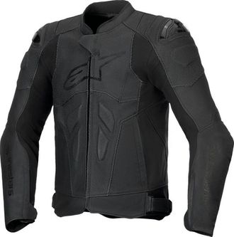 Alpinestars Motorradjacke Dusk Airflow perforierte Motorrad Lederjacke Wasserdicht Atmungsaktiv protektoren wasserdichte