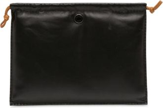 Herm&egrave;s 2022 Milo Lambskin Pilo pouch - Schwarz