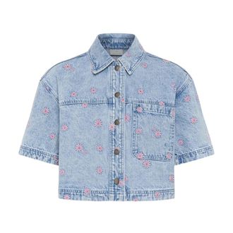Kaffe Kcbrandi Shirt - - Blouses & Shirts - Damen - Blau - S