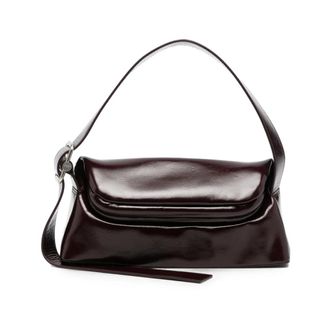 Osoi Foldover Schultertasche - - Bags - Damen - Rot - ONE SIZE