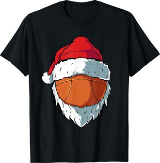 monk&auml; Basketball Weihnachtsm&uuml;tze Weihnachten T-Shirt