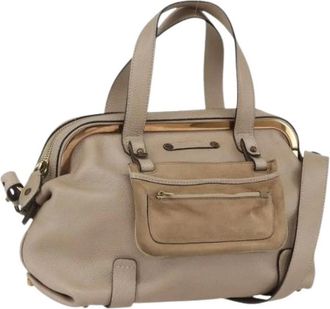 Chlo&eacute; Sac &agrave; main Pre-owned - Femme - Pre-owned - Beige - Taille: ONE Size