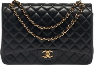 Chanel Sac bandouli&egrave;re Vintage Pre-owned - Femme - Pre-owned - Noir - Taille: ONE Size