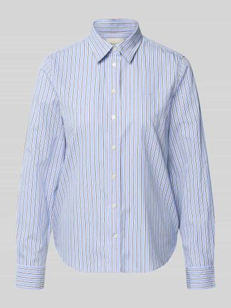 GANT Regular Fit Langarmbluse aus reiner Baumwolle