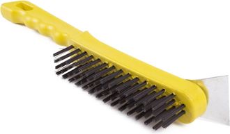 Benson Handb&uuml;rste Stahlb&uuml;rste Grillb&uuml;rste Drahtb&uuml;rste B&uuml;rste Reiniger +massiver Schaber