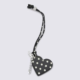 Ganni Womens Keychains Black _recyled Le Plu Pes
