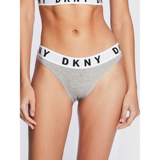 DKNY Klassischer Damenslip DK4513 Grau