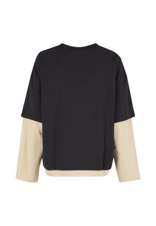 Karl Kani Langarmshirt Karl Kani KK College Oversized Layered Longsleeve (1-tlg)