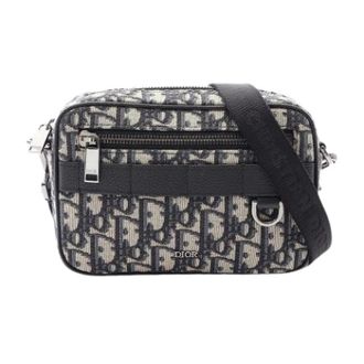 Dior Sac bandouli&egrave;re vintage en toile Pre-owned - Homme - Pre-owned - Noir - Taille: ONE Size