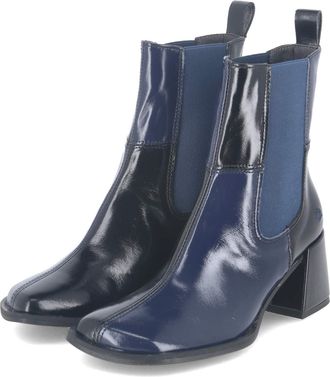 Art Art Damen 1707 Verona Oxford-Stiefel, blau/schwarz (Navy Black), 40 EU