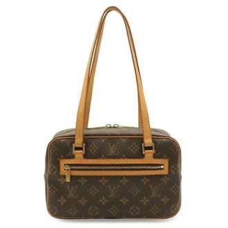 Louis Vuitton Pre-owned Monogram Schultertasche Cite MM - - Pre-owned - Damen - Braun - ONE SIZE