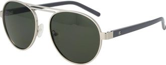 Champion Blaue Metallsonnenbrille