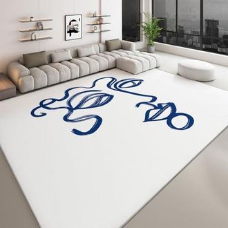 Generic Tapis Imprim&eacute; Antid&eacute;rapant 160 x 230 cm, Tapis Abstrait Minimaliste Art pour Adolescent Gar&ccedil;on Fille Adulte - Paillasson pour Salon Chambre &agrave; Coucher 