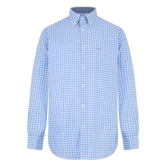 Paul & Shark Gekariertes Langarmhemd - - Shirts - Herren - Blau - S