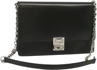 Givenchy Pre-owned Cuir sacs-ports-paule - Femme - Pre-owned - Noir - Taille: ONE Size