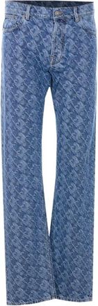 Lanvin Homme, Jeans, Bleu, Taille: M Pantalon en denim cinq poches