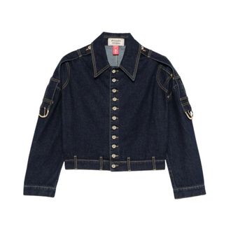 Alessandro Enriquez Femme, Vestes, Bleu, Taille: 38 FR Denim Jacket