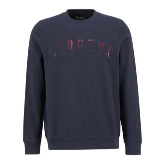 Barbour Homme, Sweatshirts et sweats &agrave; capuche, Bleu, Taille: S Wynter Crew Neck SweaT-shirt