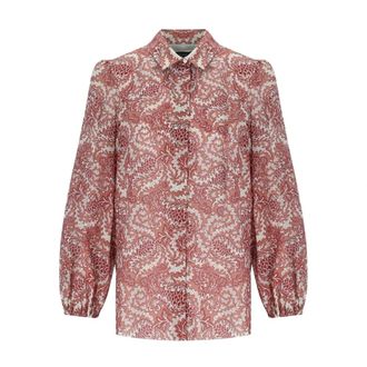 Max Mara Femme, Blouses et Chemises, Rose, Taille: 34 FR Periodi Shirt