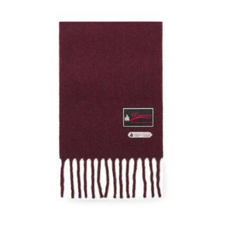 Lanvin Homme, Accessoires, Brun, Taille: ONE Size &Eacute;charpe en Soie et Nylon