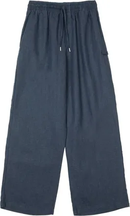 Arte Homme, Pantalons, Bleu, Taille: W30 Linen Pants