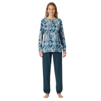 Schiesser Damen, Nachtwäsche & Lounge, Blau, XLGröße