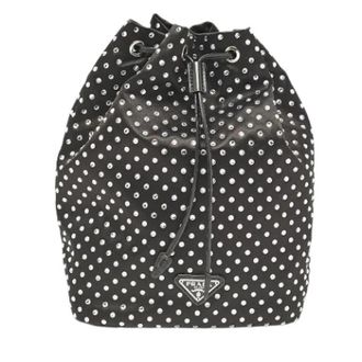 Prada Pre-owned Nylon Drawstring Pouch - - Pre-owned - Damen - Schwarzk - ONE SIZE