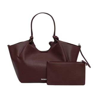 DKNY Dkny - Paula Medium Commuter Tote - Femme - Sacs - Violet - Taille: ONE Size