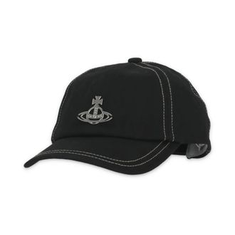 Vivienne Westwood Femme, Accessoires, Noir, Taille: M/L Casquette de baseball