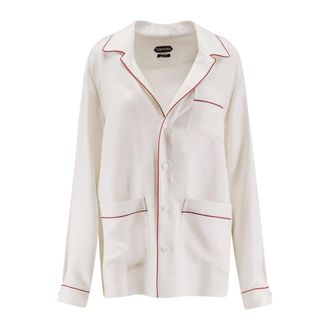 Tom Ford Femme, Blouses et Chemises, Beige, Taille: 36 FR Chemises