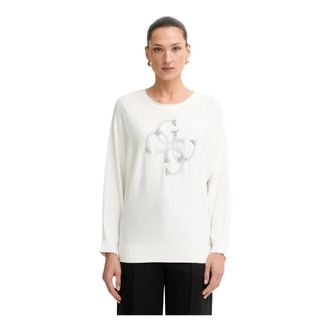 Guess Bat Sleeve Gemma Log - - Knitwear - Damen - Beige - L