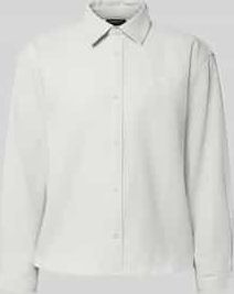 Pegador Regular Fit Freizeithemd mit Kentkragen und Label-Stitching